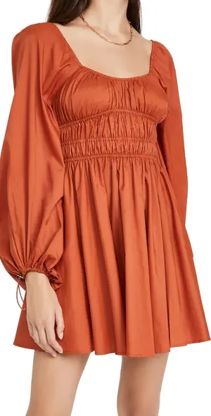 Staud Bow Dress