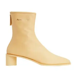 Acne Studios Bertine Ankle Boots Almond Beige