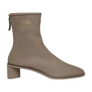 Acne Studios Bertine Ankle Boots Light Taupe
