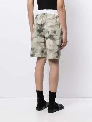 PORTS V Tie-dye Print Shorts - Green