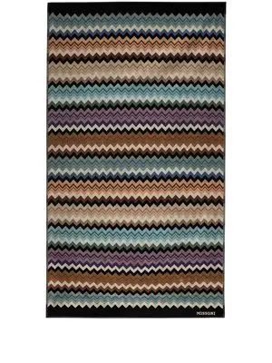 Missoni Adam Zigzag Beach Towel - Blue