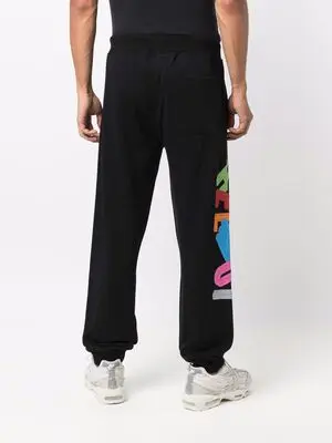 Helmut Lang 3d Logo Track Pants - Black