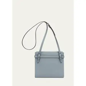 VALEXTRA B-tracollina Leather Shoulder Bag