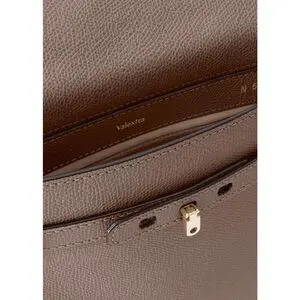 VALEXTRA B-tracollina Leather Shoulder Bag