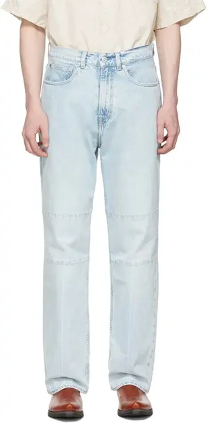 Our Legacy Our Legacy Blue Extended Third Cut Jeans - Superlight