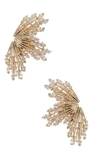ANTON HEUNIS Sun Rays Clip-on Earrings - Gold