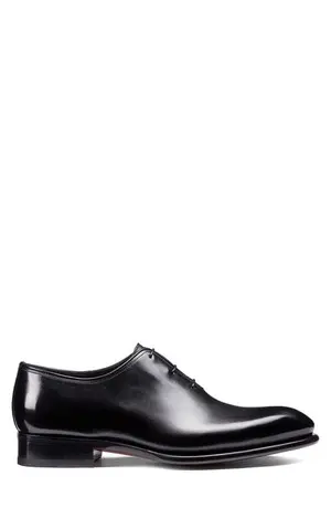 Santoni Plain Toe Derby