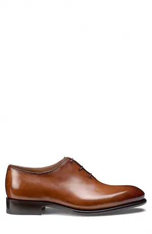 Santoni Plain Toe Derby