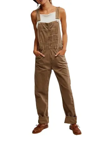 Free People We The Free Ziggy Denim Overalls Lasso