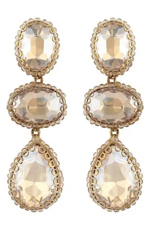 Deepa Gurnani Deepa Gurnani Hadlee Drop Earrings Gold