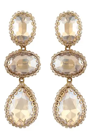 Deepa Gurnani Deepa Gurnani Hadlee Drop Earrings Gold