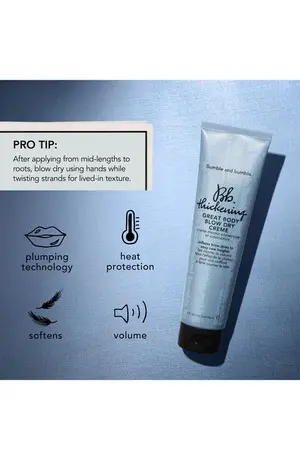 BUMBLE AND BUMBLE Thickening Great Body Volumizing Blow Dry Cream - No Color
