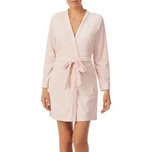Kate Spade New York Spade Pattern Short Robe - Pink
