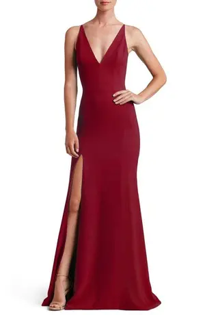 Dress The Population V Neck Evening Dresses