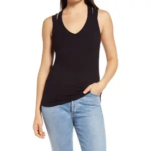 Loveappella Strappy Tank - Black
