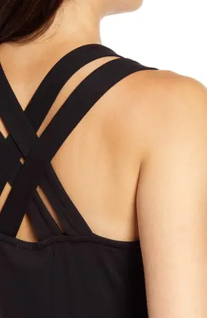Loveappella Strappy Tank - Black