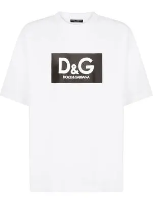 Dolce & Gabbana Logo-print Cotton T-shirt