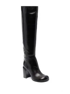 JIL SANDER Knee-length Leather Boots