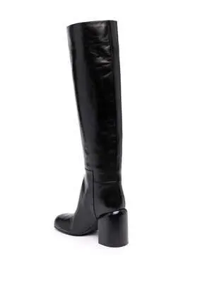 JIL SANDER Knee-length Leather Boots