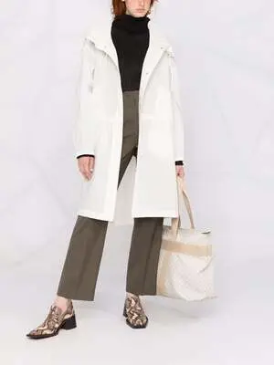 JIL SANDER Logo-print Hooded Raincoat