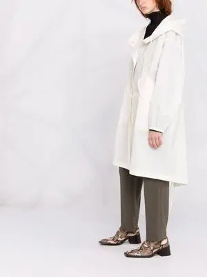 JIL SANDER Logo-print Hooded Raincoat