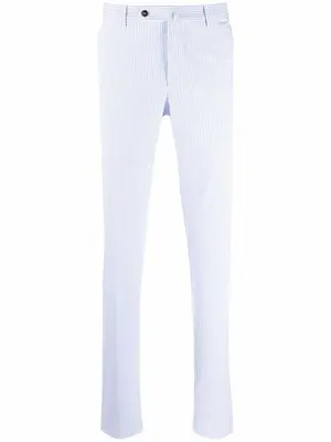 PT TORINO Pinstripe-pattern Chinos