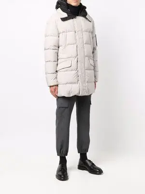 MOORER Padded Zip-up Coat