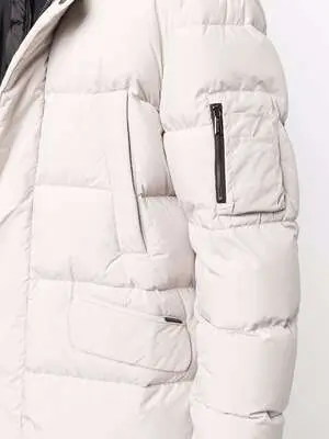 MOORER Padded Zip-up Coat