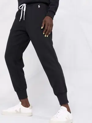 Polo Ralph Lauren Pony-embroidered Track Pants - Black