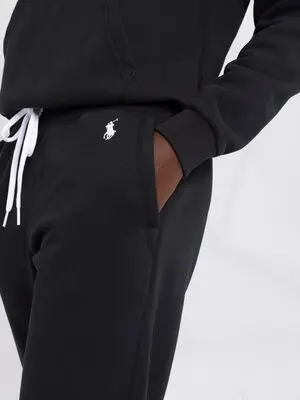 Polo Ralph Lauren Pony-embroidered Track Pants - Black