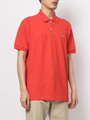 Lacoste Classic Appliqué-logo Polo Shirt - Red