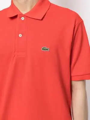 Lacoste Classic Appliqué-logo Polo Shirt - Red