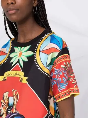 Dolce & Gabbana Carretto-print T-shirt