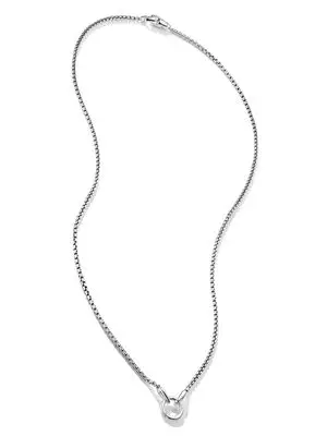 David Yurman Sterling Amulet Necklace - Silver