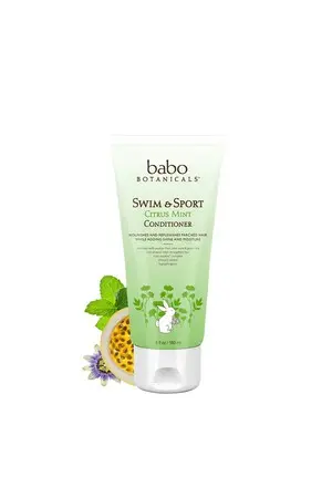 BABO BOTANICALS Swim &amp Sport Citrus Mint &amp Passion Fruit Conditioner Natural