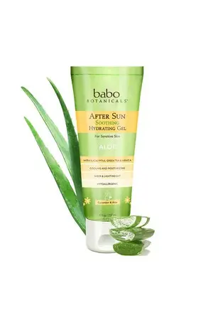 BABO BOTANICALS After Sun Soothing Hydrating Aloe Gel - Aqua