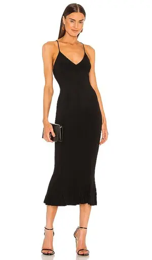 Norma Kamali Slip Fishtail Dress