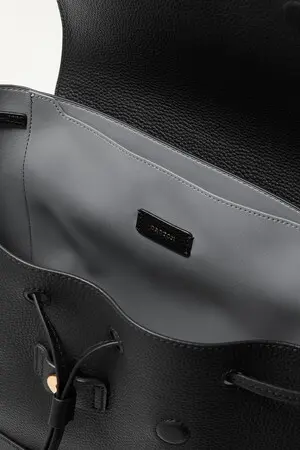 OROTON Duo Textured-leather Backpack