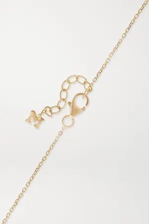 Mateo 14-karat Pearl And Diamond Bracelet