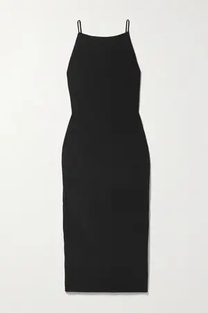 chinese dress ladies Linen Halter Dress - Grey Sky Pigment