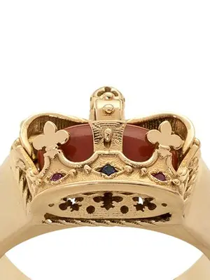 Dolce & Gabbana 18k Yellow Royal Ring - Gold