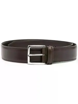 Anderson's Formal Plain Leather Belt - Brown