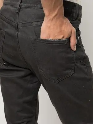PURPLE BRAND Ripped Detail Slim Fit Jeans
