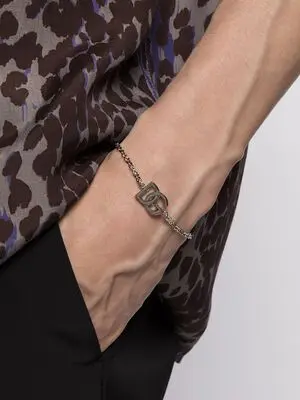 Dolce & Gabbana Logo Chain-link Bracelet