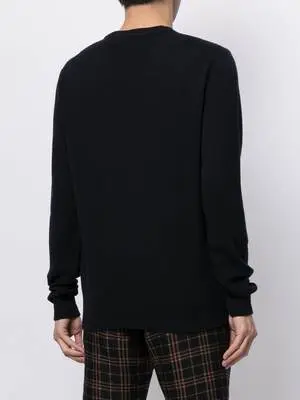 Dolce & Gabbana Logo-patch Jumper - Black