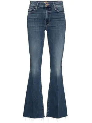 MOTHER The Weekender Flared Jeans - Blue