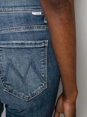 MOTHER The Weekender Flared Jeans - Blue