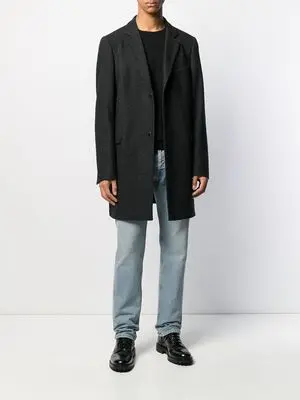 Theory Long Sleeve Knitted Jumper - Black