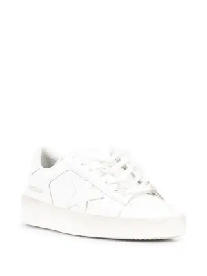 GOLDEN GOOSE Stardan Leather Sneakers - White