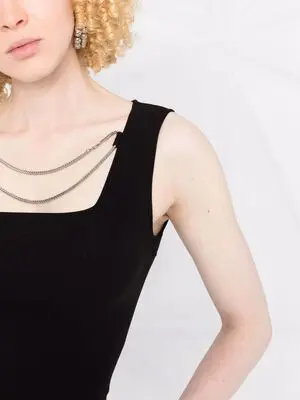 1017 Alyx 9sm Chain-detail Sleeveless Blouse